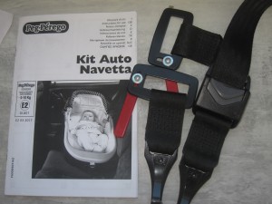 Kit auto navetta peg perego fixation nacelle | Aukazoo