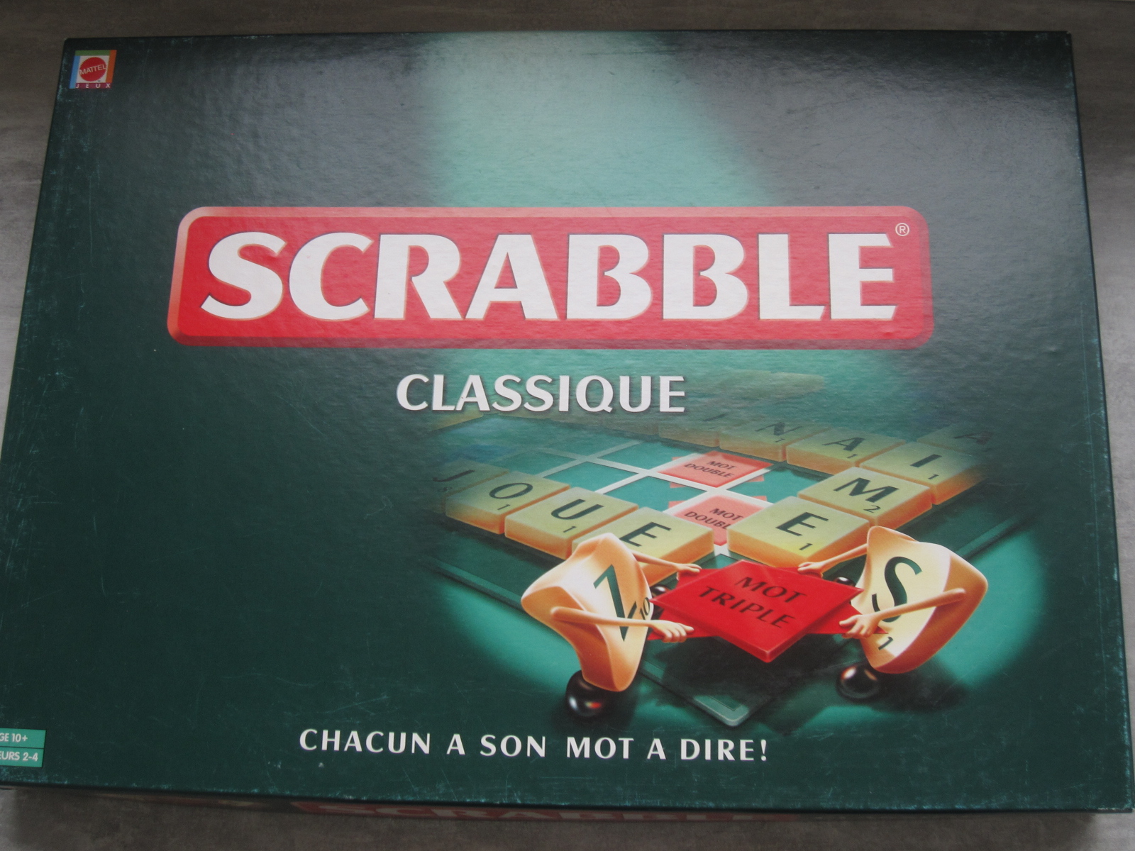 Scrabble classique mattel | Aukazoo