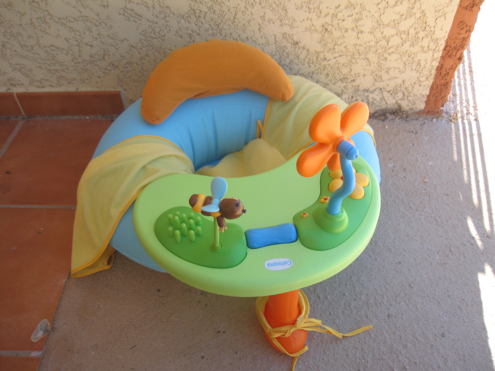 Siège d'activités bouée gonflable cosy seat cotoons smoby, avec ...